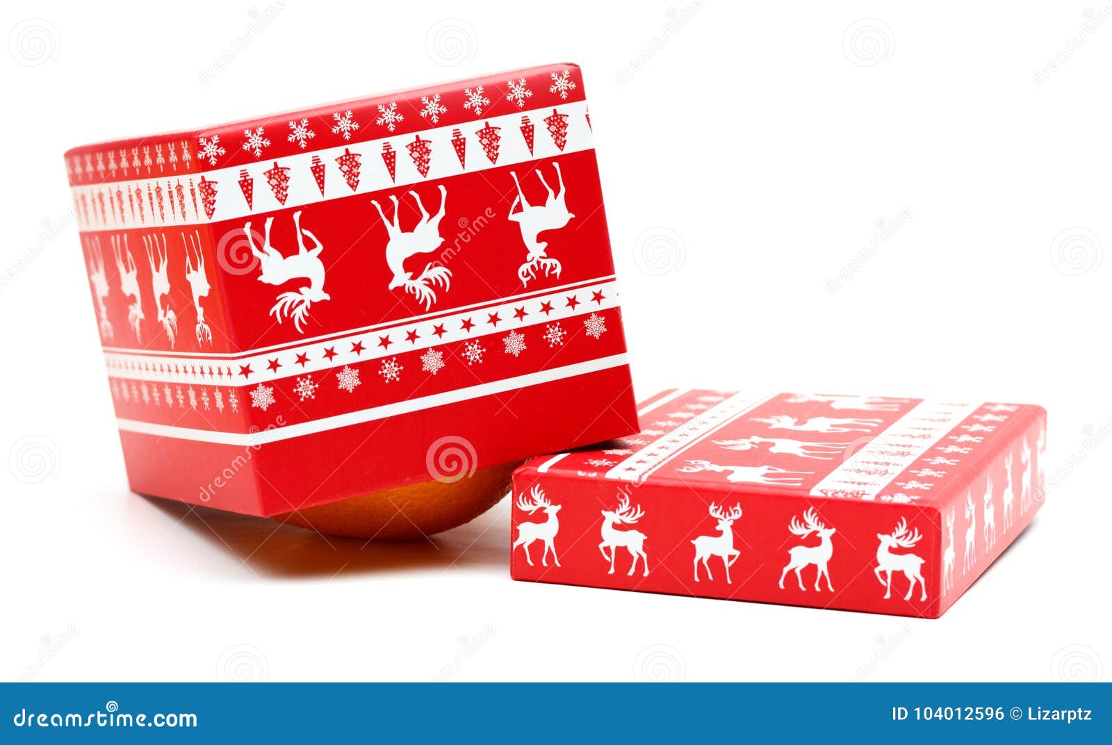 Orange covered with a box stock photo. Image of object - 104012596