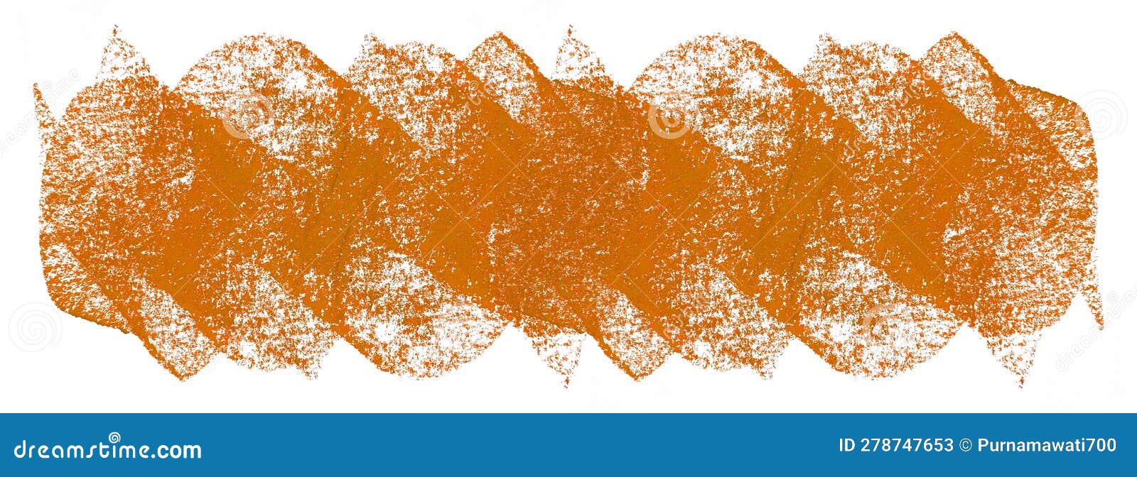 Orange Crayon Scribble Texture. Wax Pastel Spot Stock Image - Image of ...