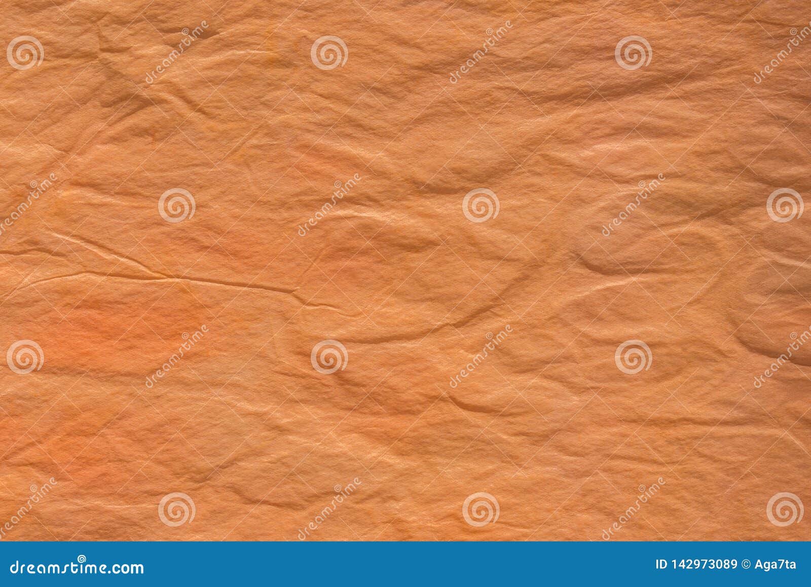Orange Creased Tissue Paper Texture Stock Image - Image of crinkled ...