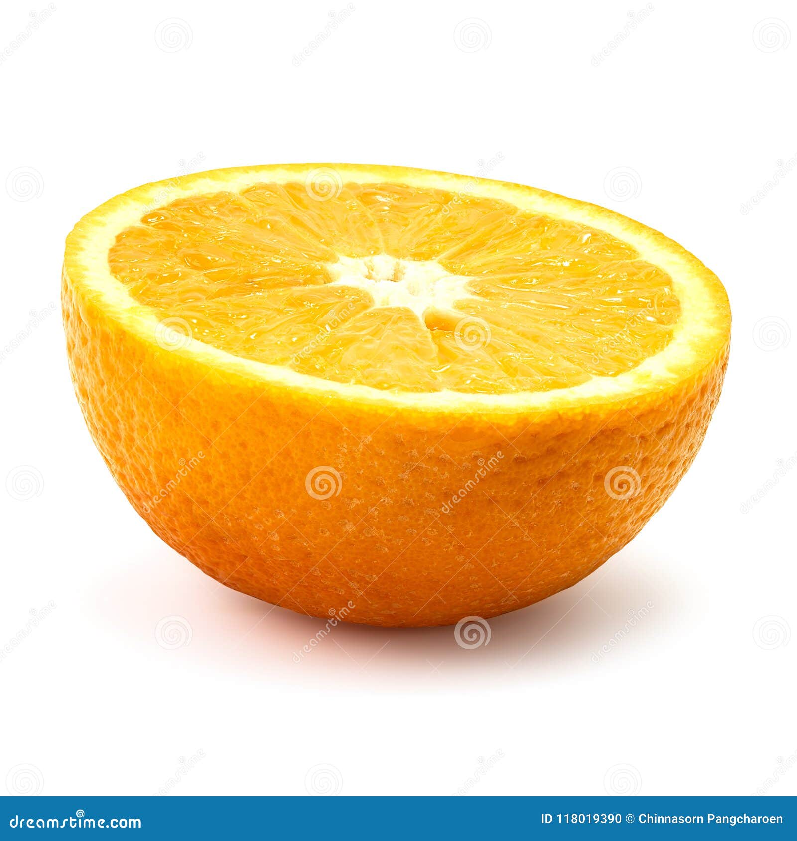 Orange crop isolated stock photo. Image of detail, fresh - 118019390