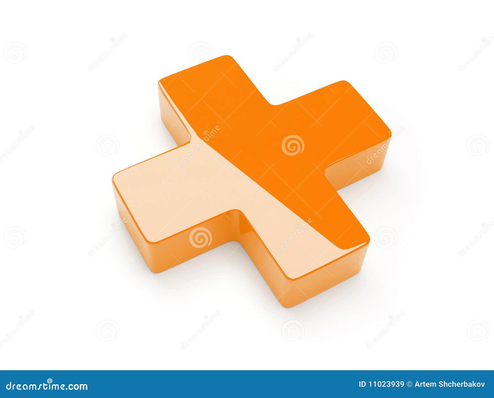 Orange Cross stock illustration. Illustration of rescue - 11023939