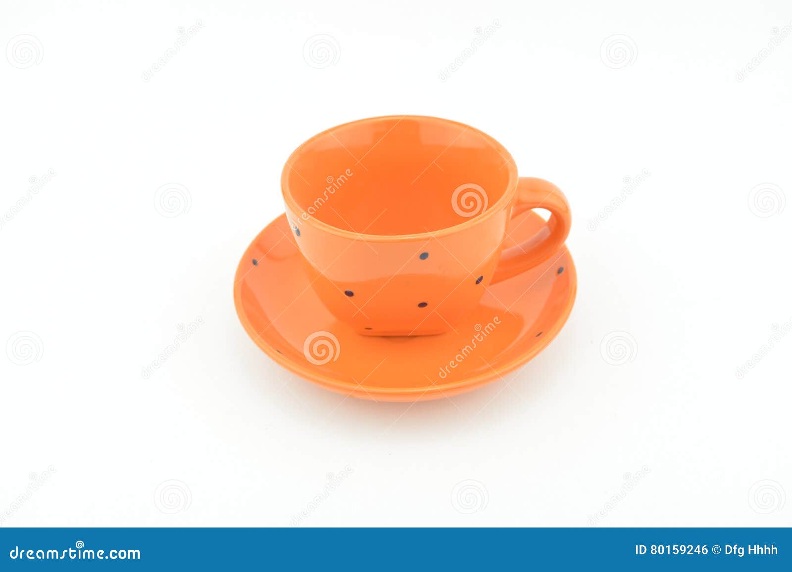 Orange Cup of Tea. Tea in the Morning Stock Photo - Image of isolated ...
