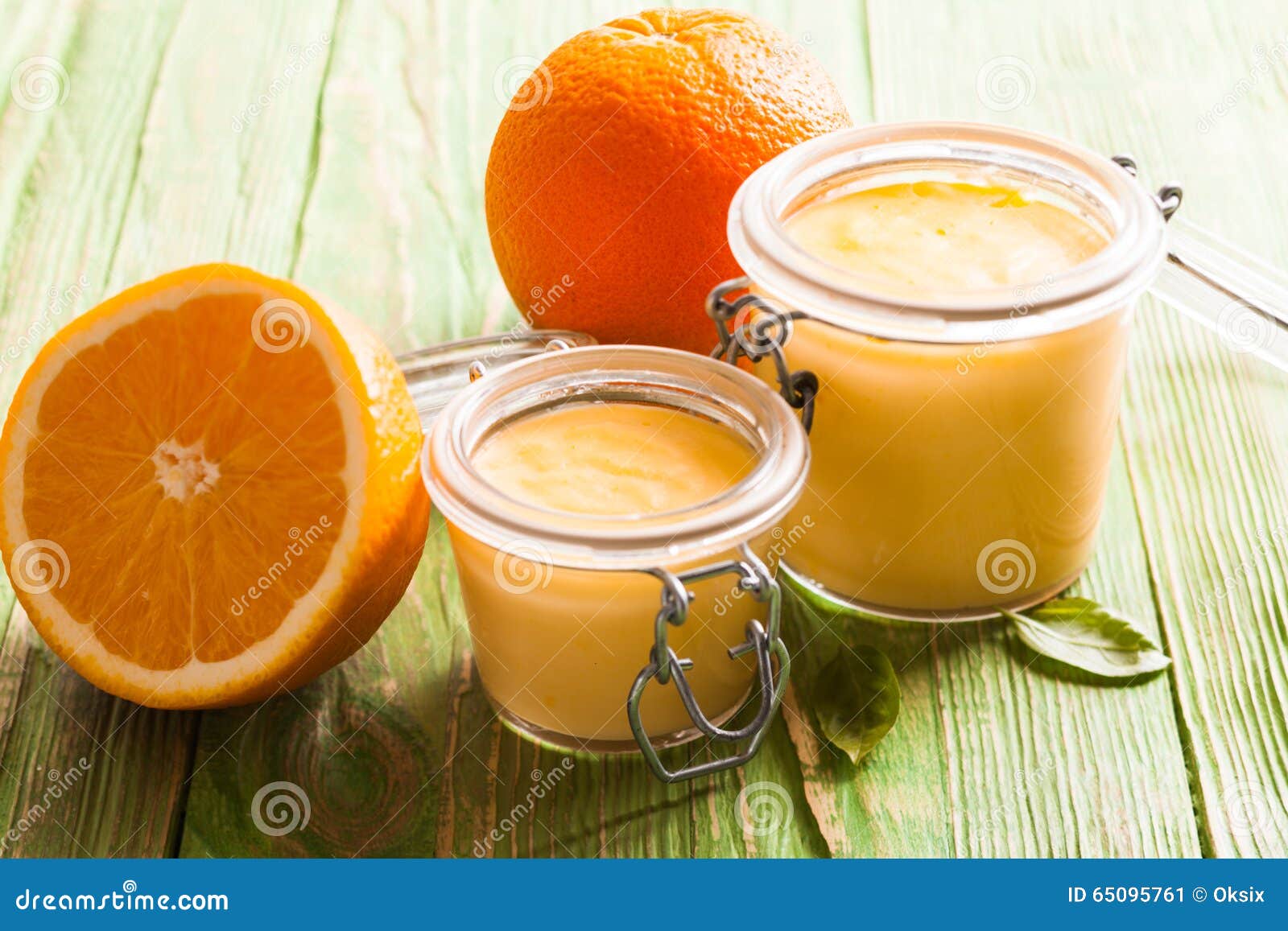 Orange curd stock image. Image of glass, prepared, gourmet - 65095761