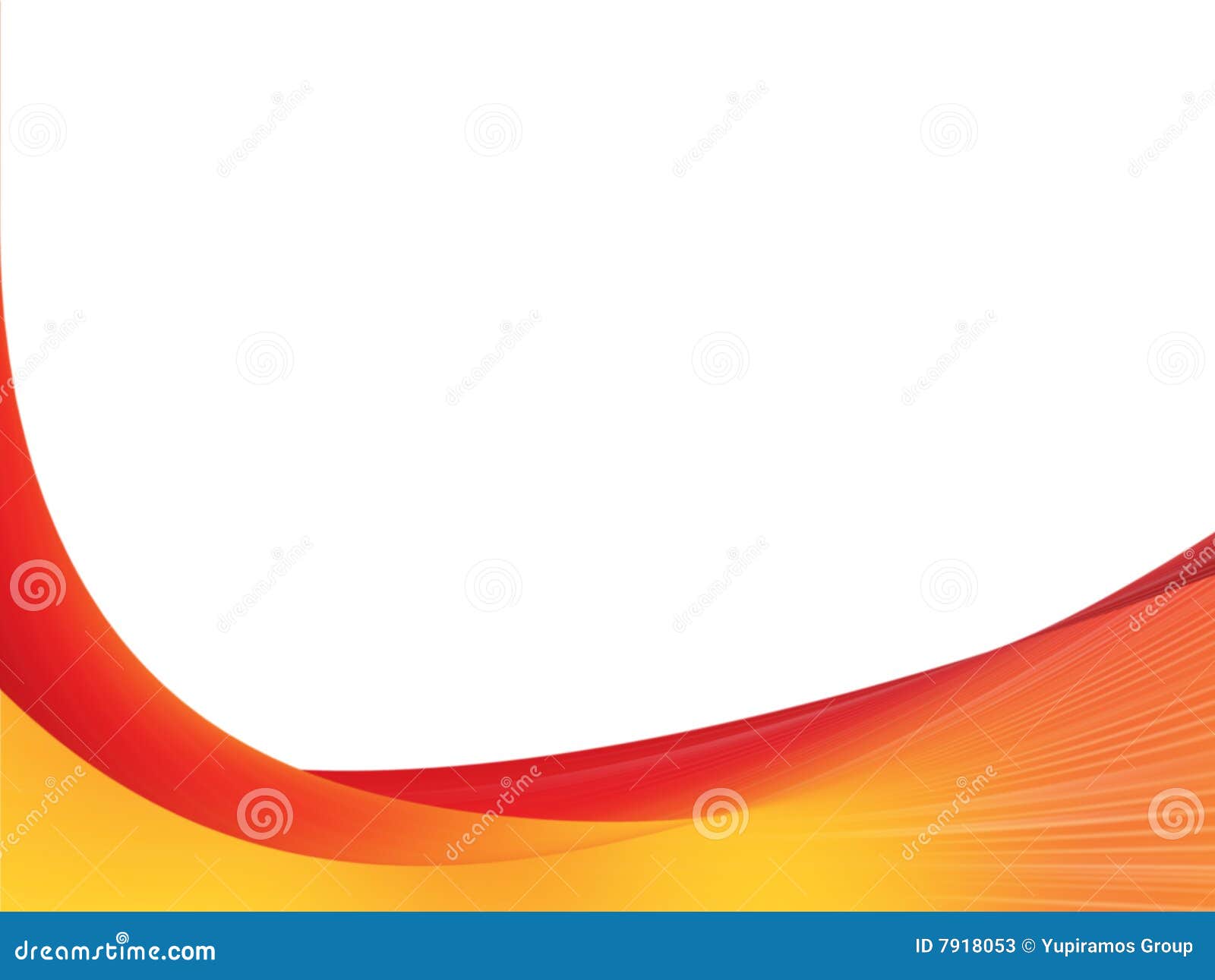 Orange curves stock illustration. Illustration of wave - 7918053