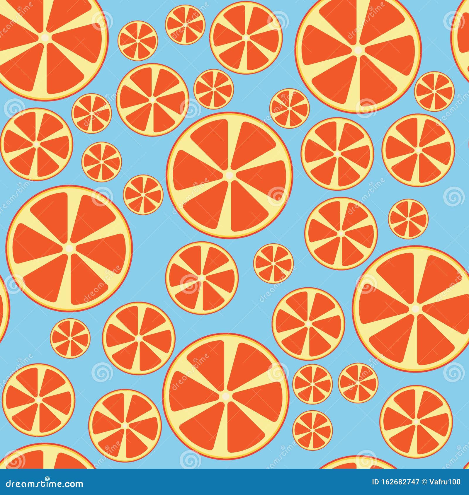 Orange De Motif Modèle Abstrait Illustration Stock - Illustration du ...