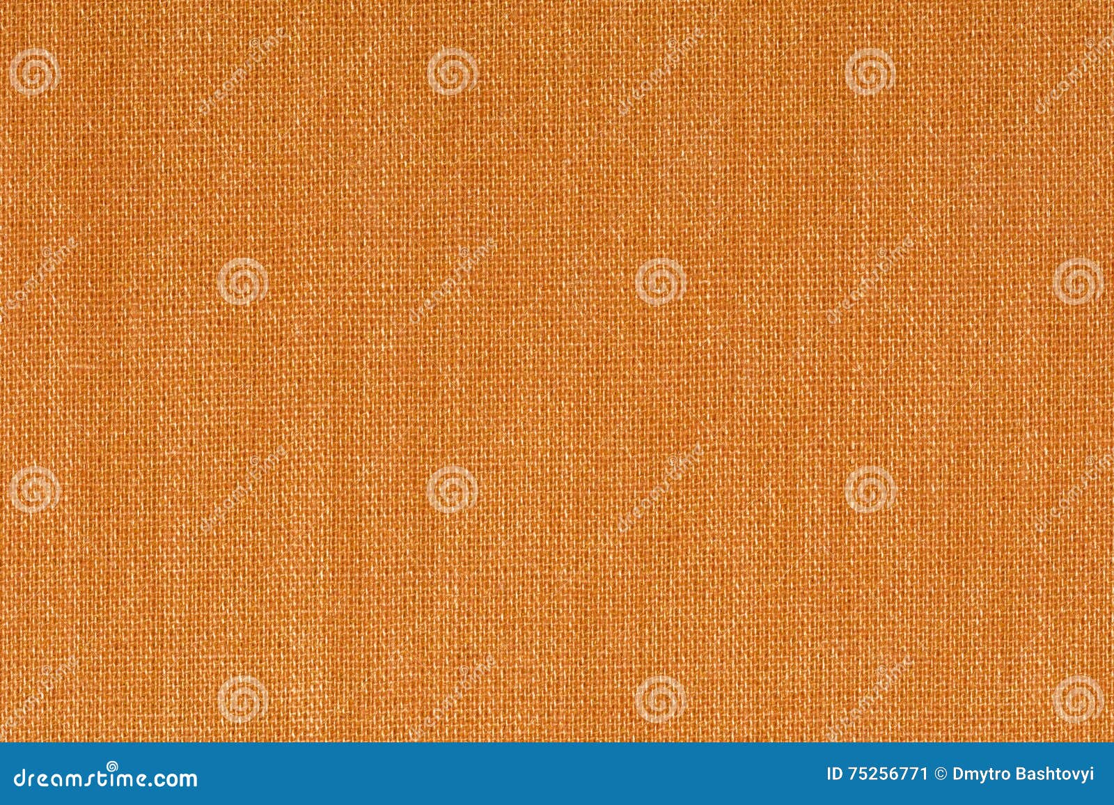Orange Decorative Canvas Fabric Texture Background, Close Up Stock ...