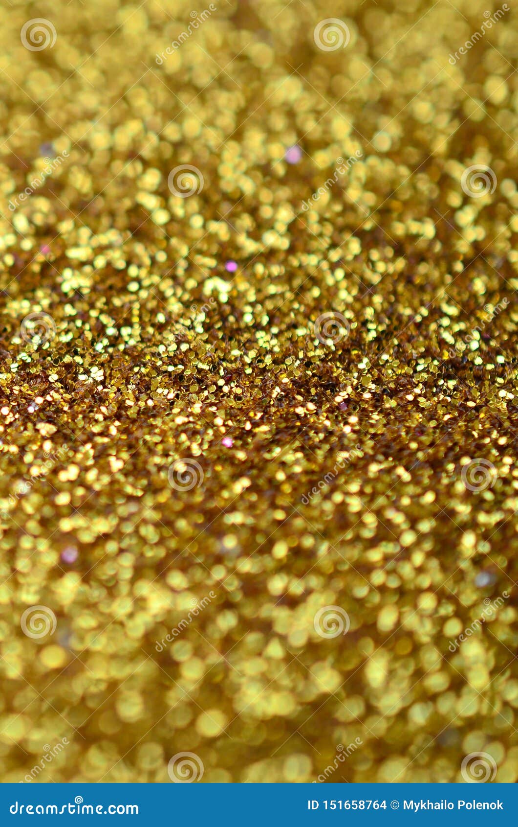 Orange Decorative Sequins. Background Image with Shiny Bokeh Lights ...