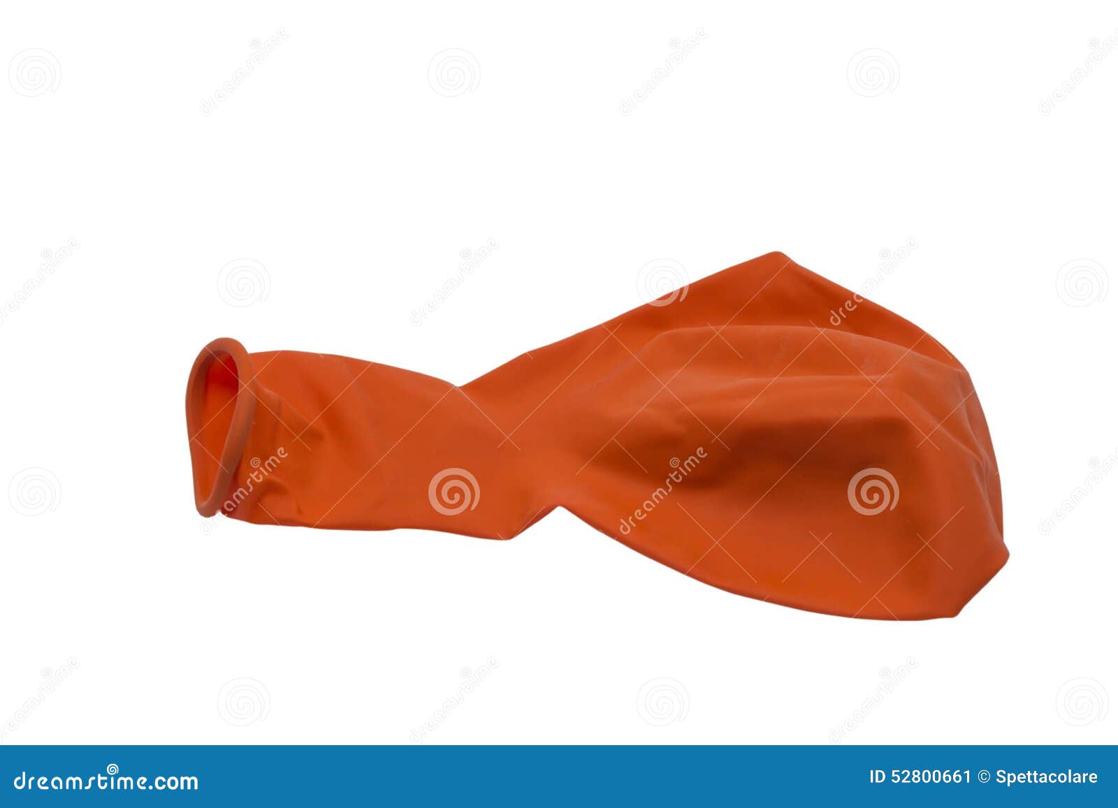 Deflated Rubber Yellow Balloon Stock Photography | CartoonDealer.com ...
