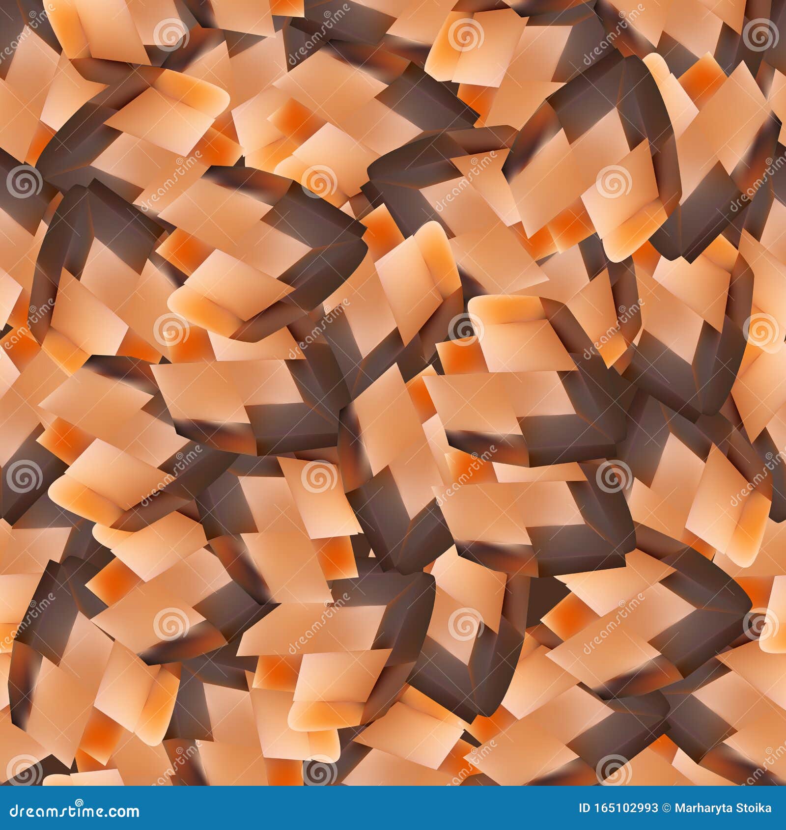 Orange diamond shape. stock vector. Illustration of colorful - 165102993