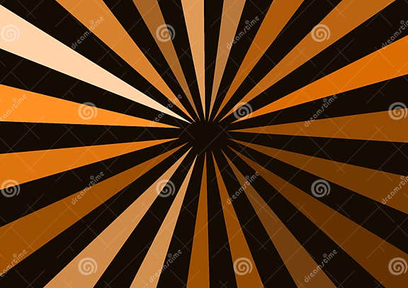 Orange Different Shade Lines Representing Depth of Space Stock ...