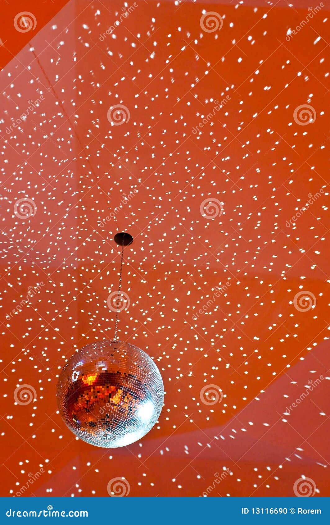 Orange disco theme stock photo. Image of ceiling, light - 13116690