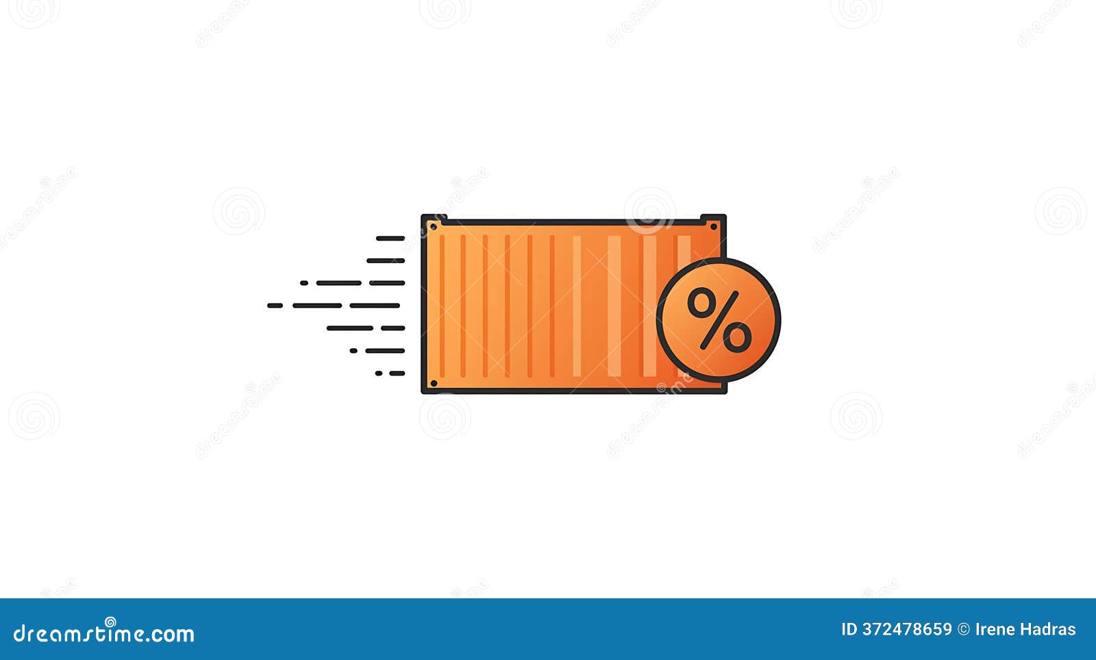 Rectangular Percentage Infographic Chart Design Template For Dark Theme ...
