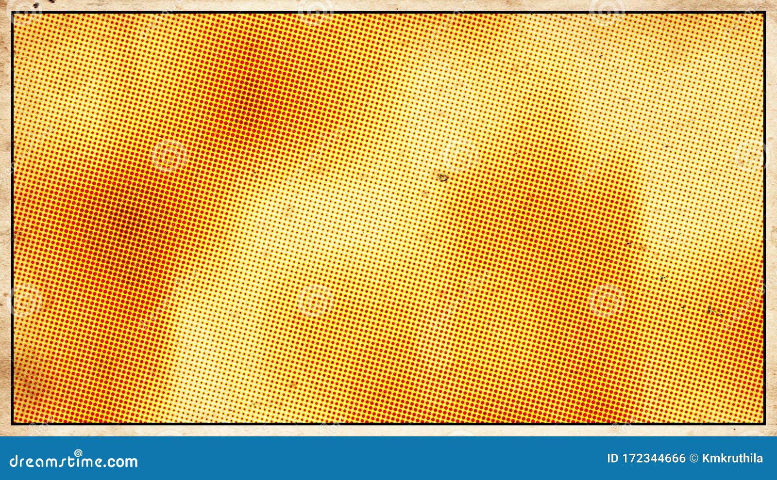 Orange Distressed Halftone Pattern Texture Design Stock Illustration ...