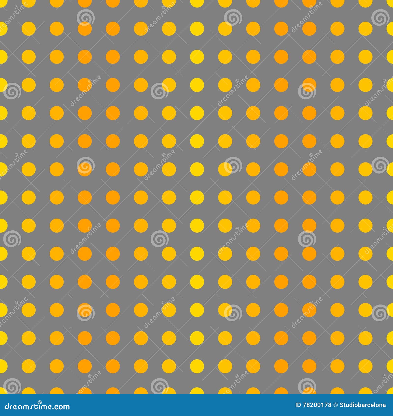 Orange dot pattern stock vector. Illustration of wallpaper - 78200178