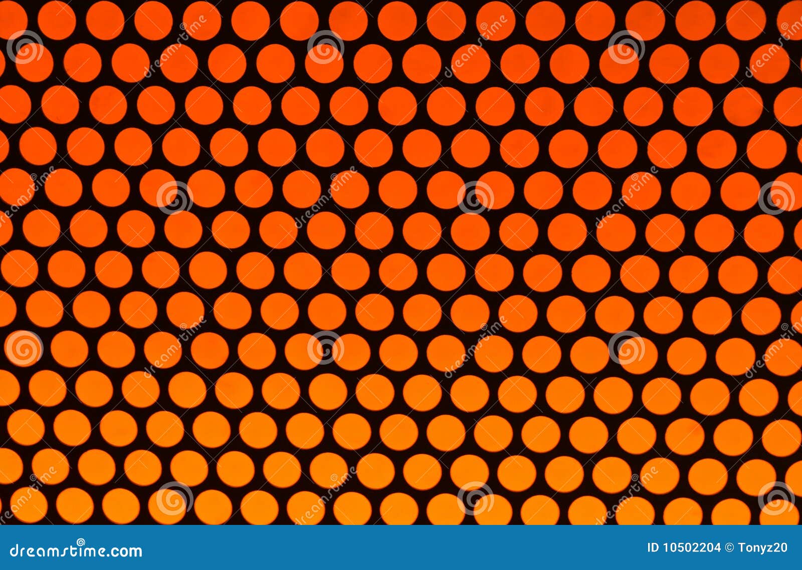 Orange dots on black stock photo. Image of dark, background - 10502204