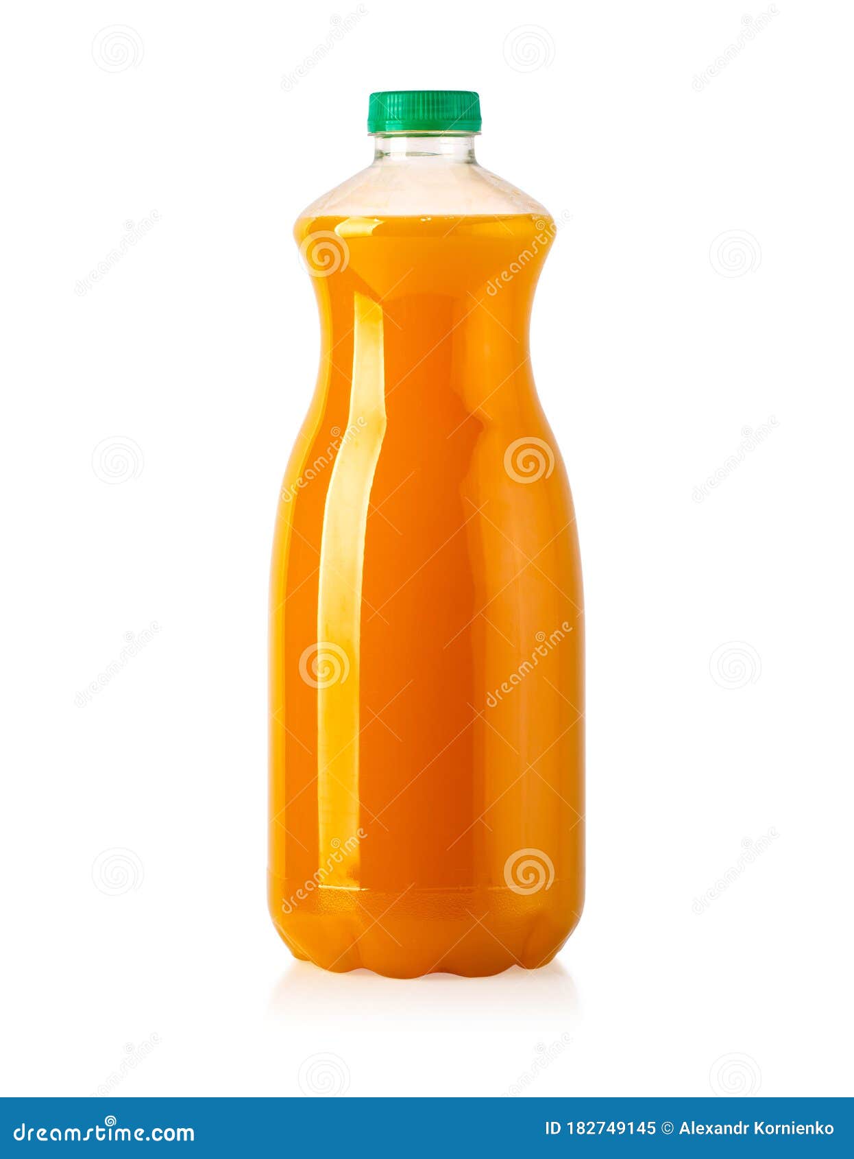 Orange Drink Soda Bottle Isolated Stock Image - Image of cool ...