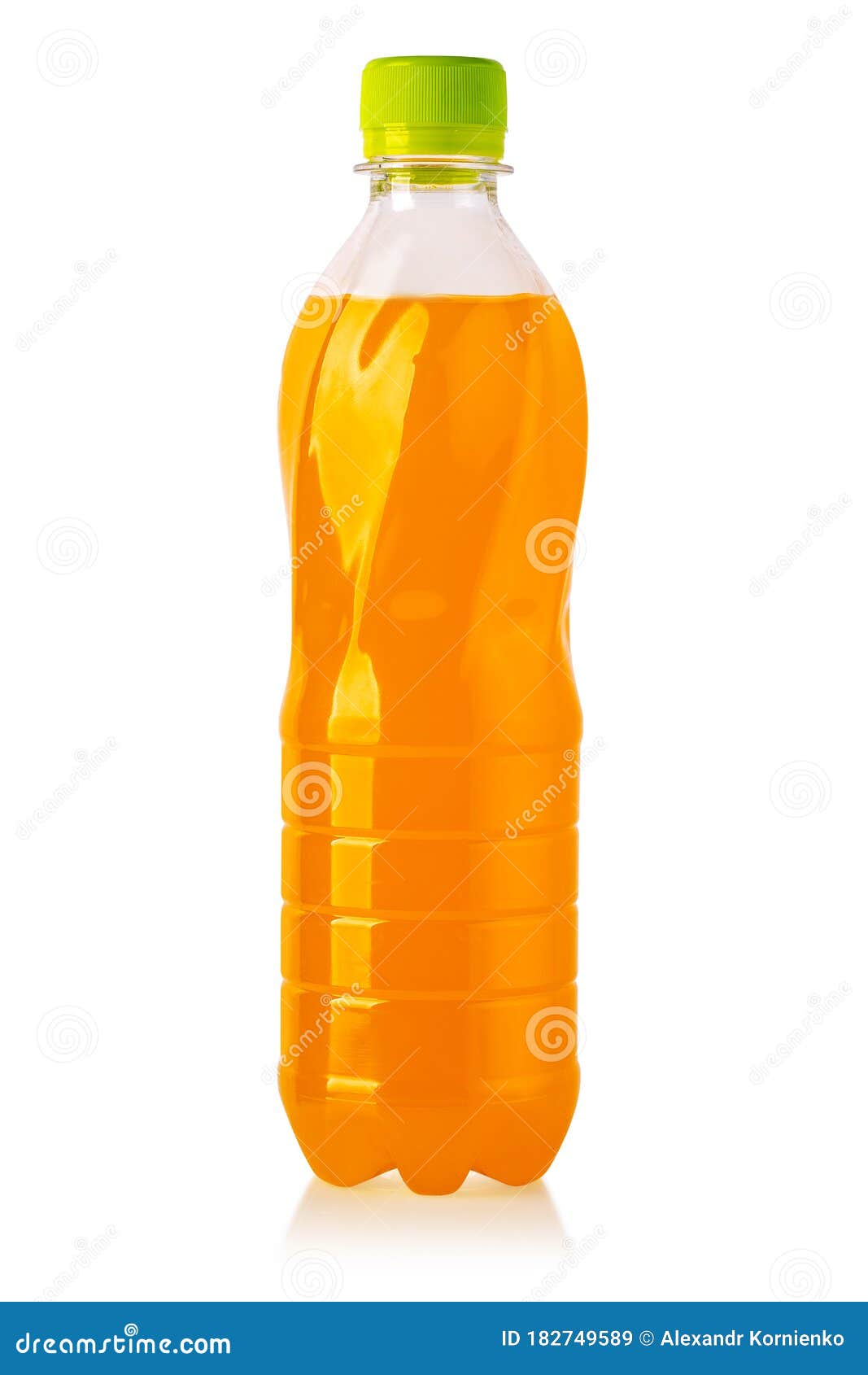 Orange Drink Soda Bottle Isolated Stock Image - Image of refreshment ...