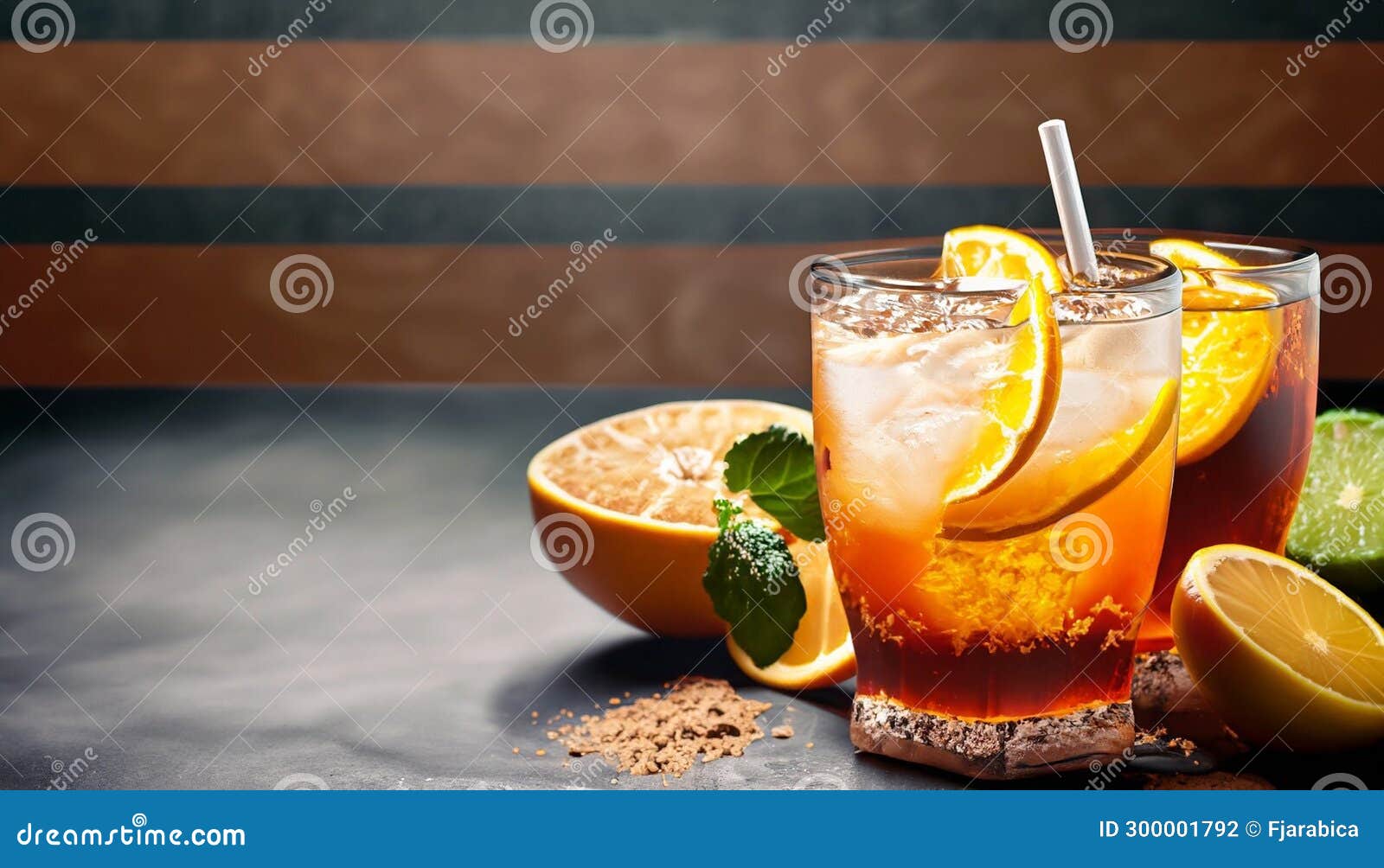 Orange drink stock illustration. Illustration of fresh - 300001792