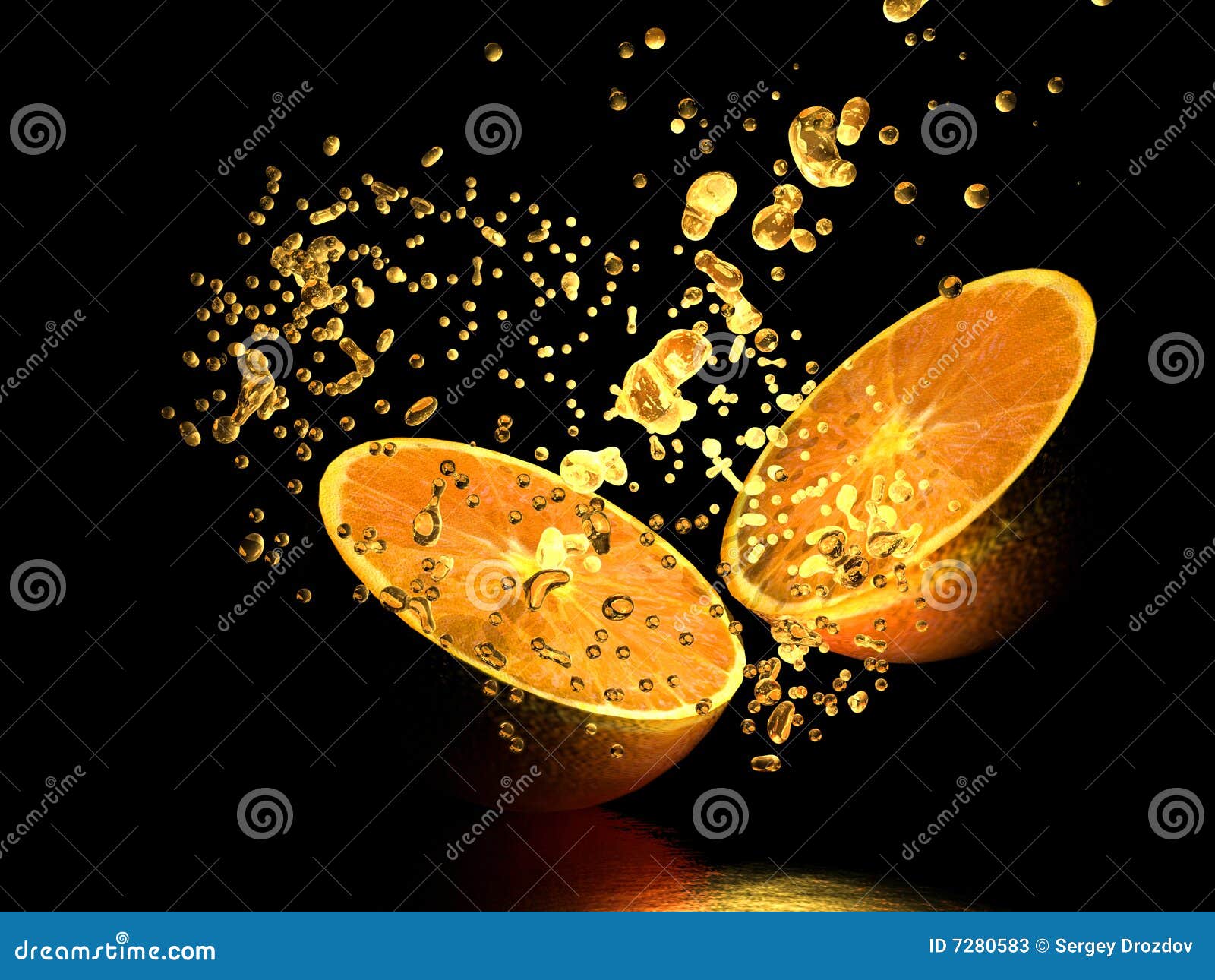 Orange drop stock image. Image of succulent, juicy, fruit - 7280583