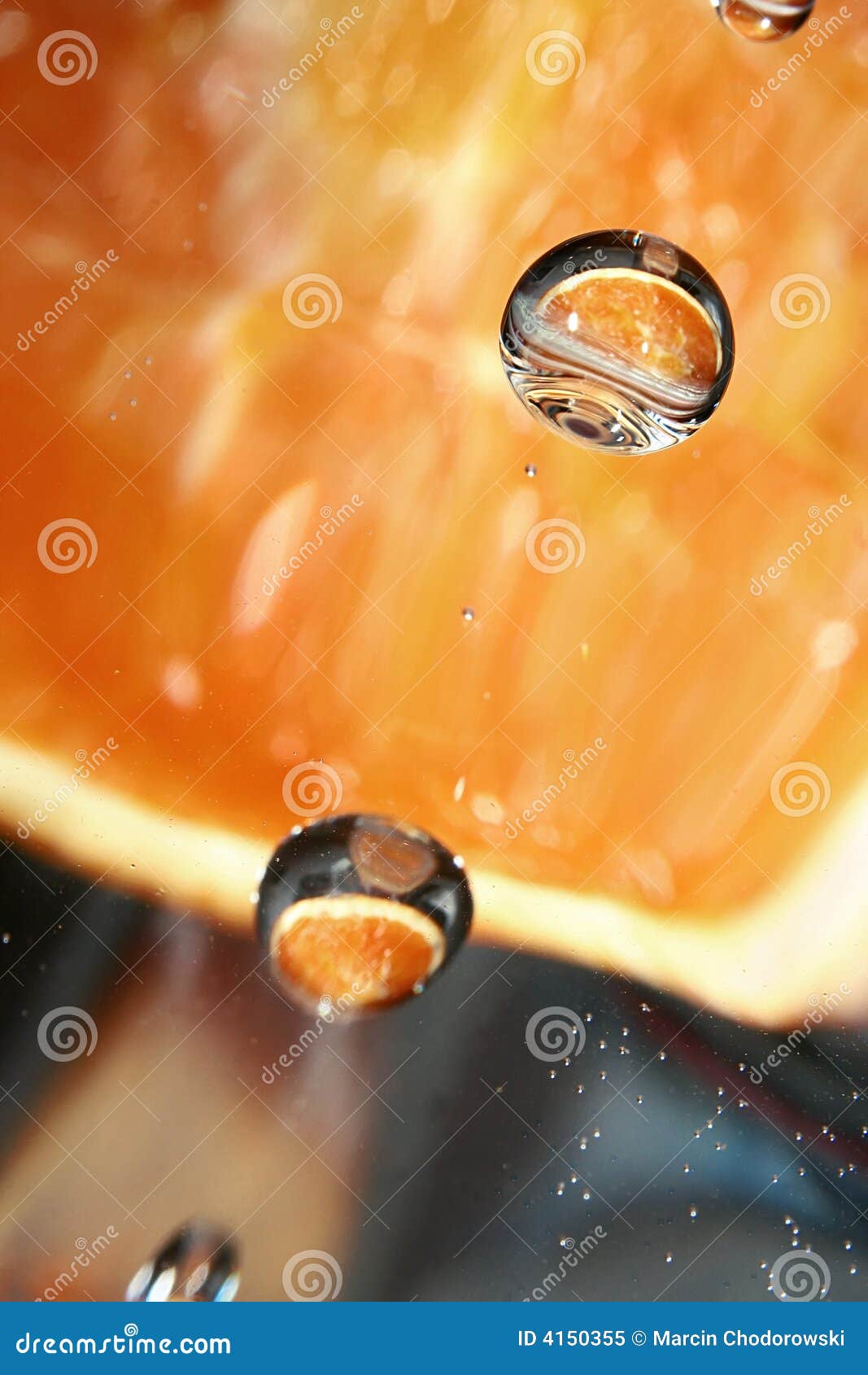 Orange drops. stock image. Image of colourfully, dripping - 4150355