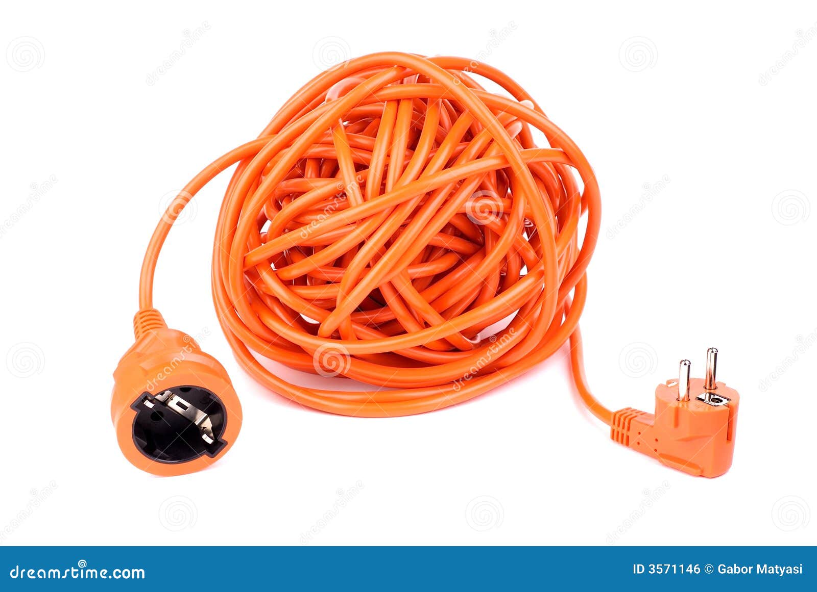 Orange electricity stock photo. Image of chaos, connection - 3571146