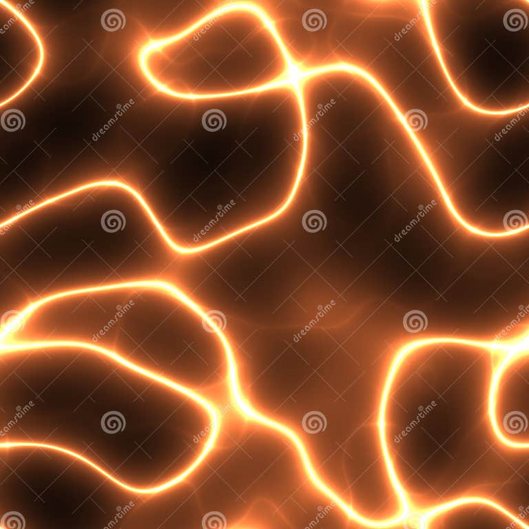 Orange electricity stock illustration. Illustration of curvy - 7216056
