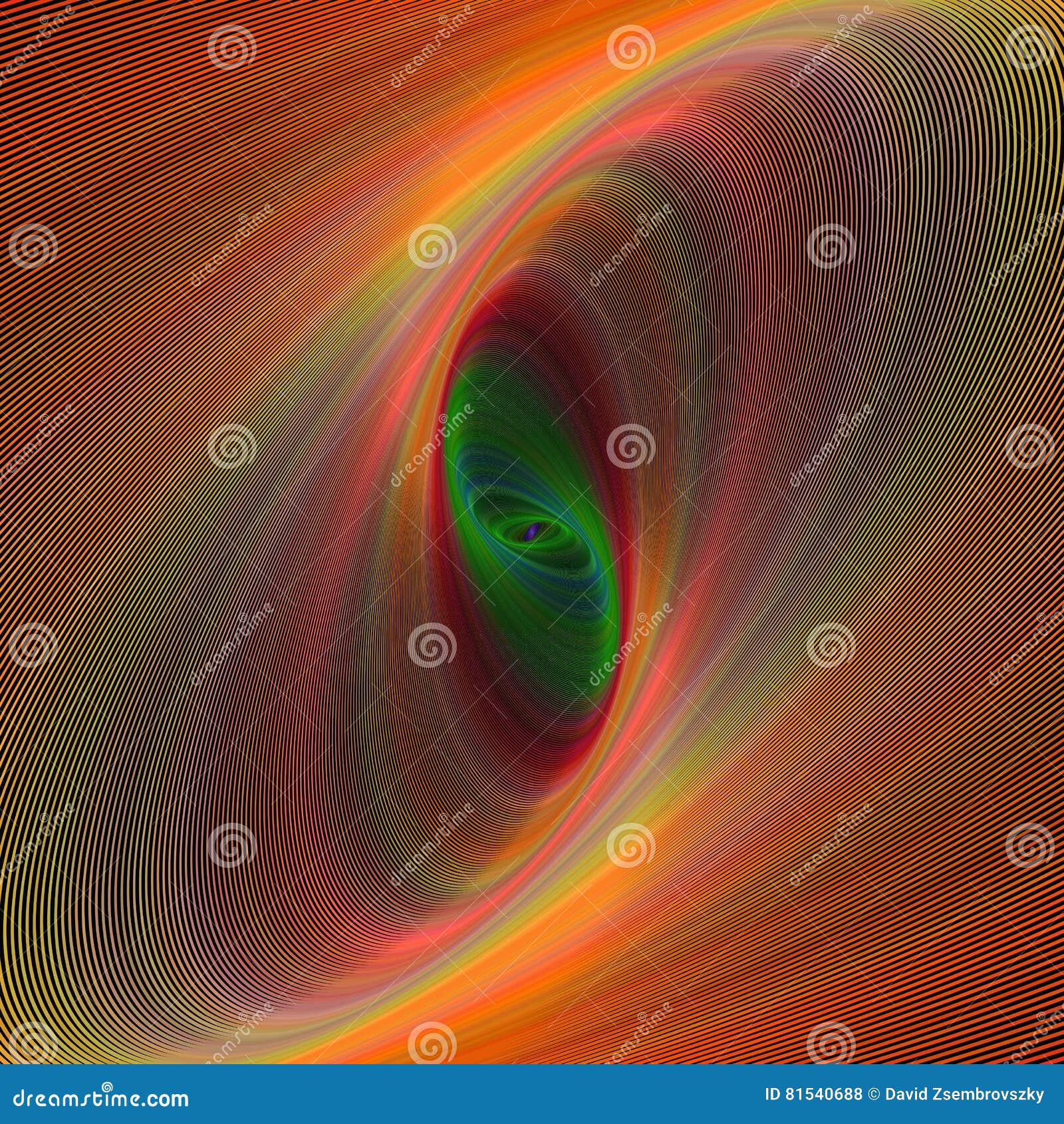 Orange Ellipse Design Background Stock Vector - Illustration of ...