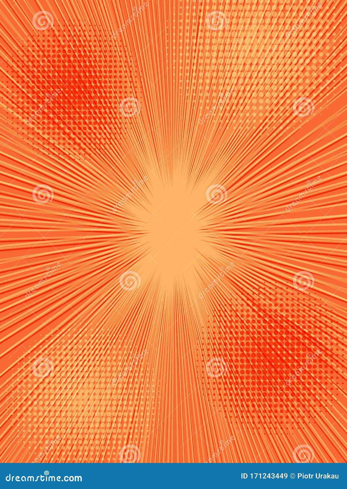 Orange Explosive and Speed Vertical Background Stock Vector ...
