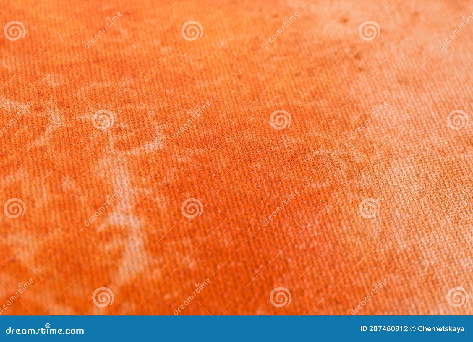 Orange Fabric with Pattern As Background, Closeup View Stock Photo ...
