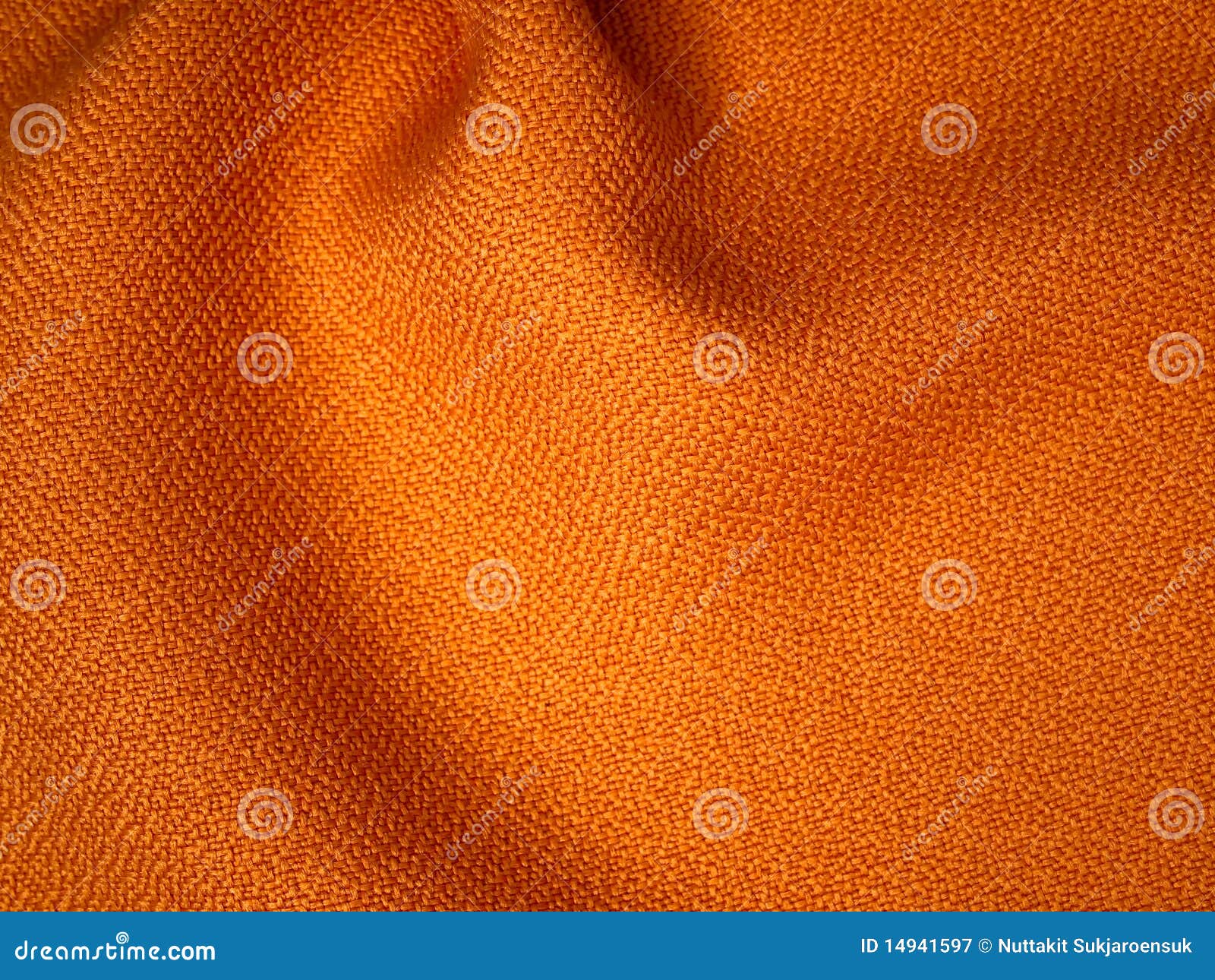 Orange fabric sample stock image. Image of detail, interior - 14941597