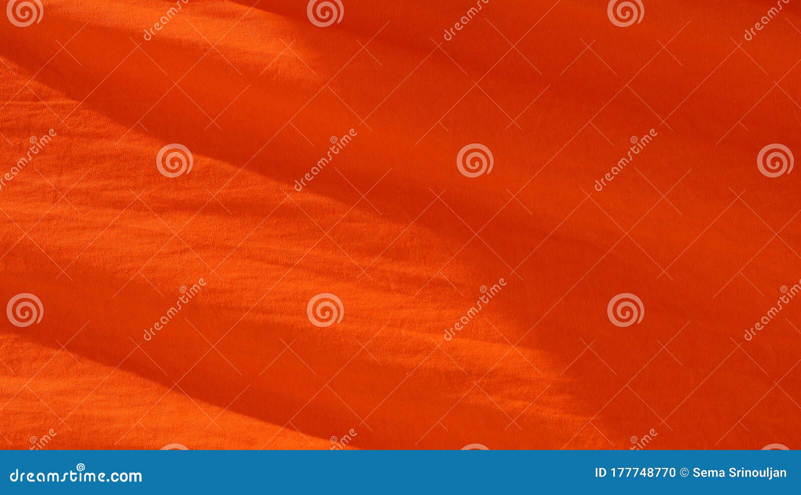 Detail of a Orange Fabric Texture. Stock Photo - Image of white ...
