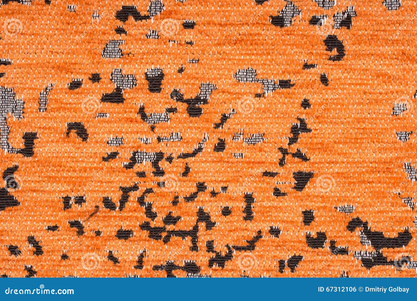 Orange fabric texture stock photo. Image of cloth, orange - 67312106