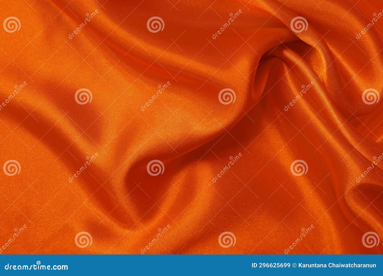 Orange Fabric Texture Background, Detail of Silk or Linen Pattern Stock ...
