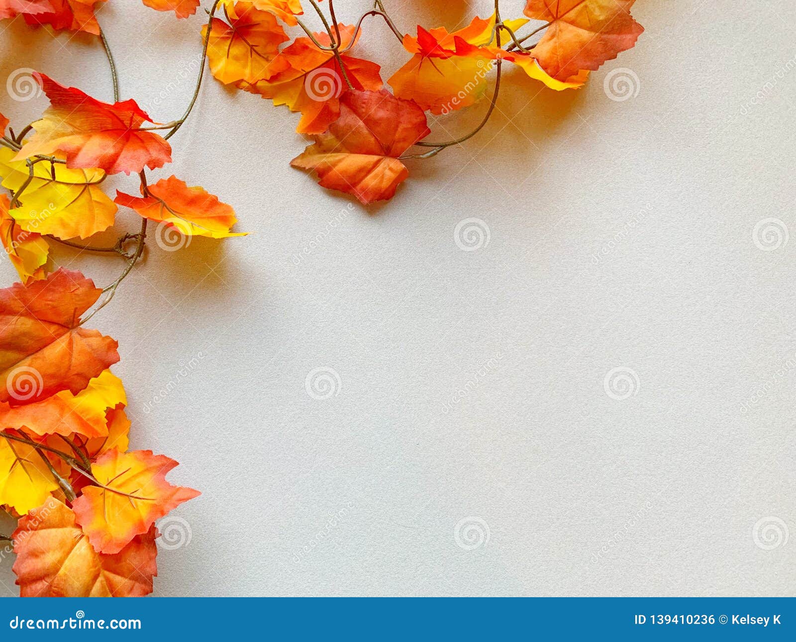 Orange Autumn Leaf Frame stock photo. Image of seasonal - 139410236