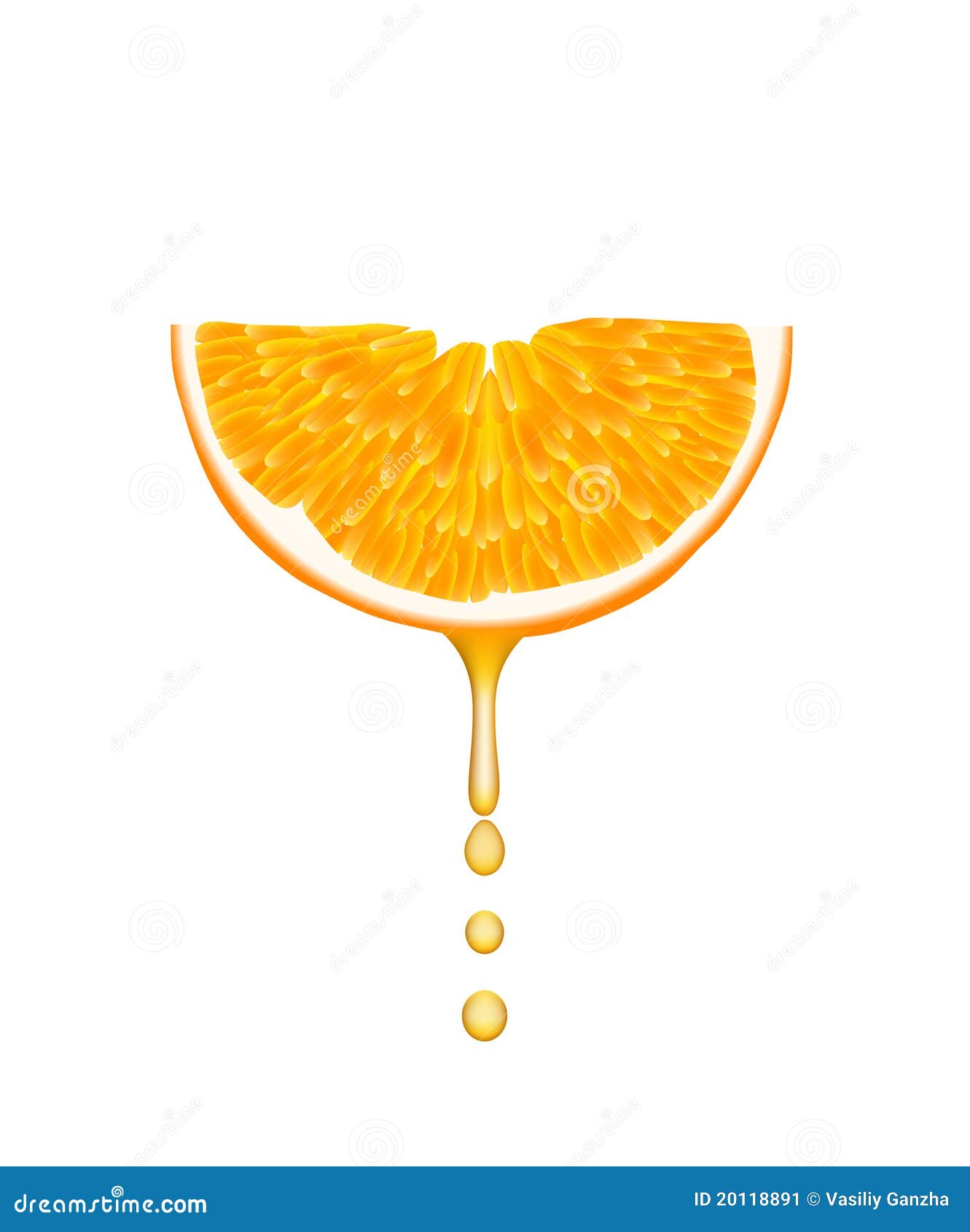 Orange with Falling Juice Drops. Stock Vector - Illustration of orange ...