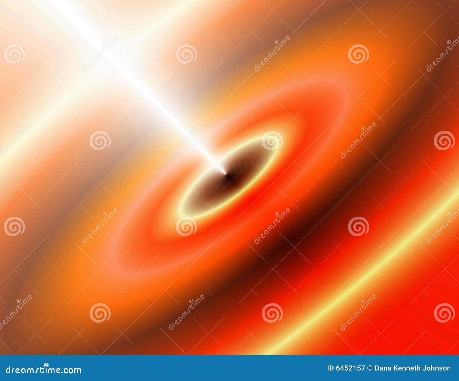 Orange Fantasy Galaxy stock illustration. Illustration of black - 6452157