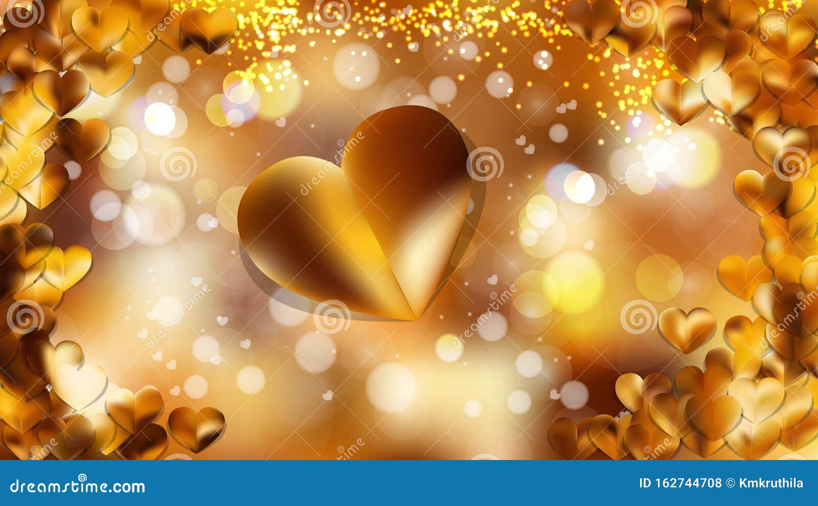 Orange February Background stock vector. Illustration of heart - 162744708