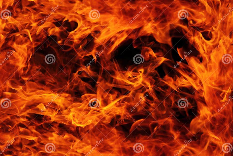 Orange fire background stock illustration. Illustration of heat - 78304265