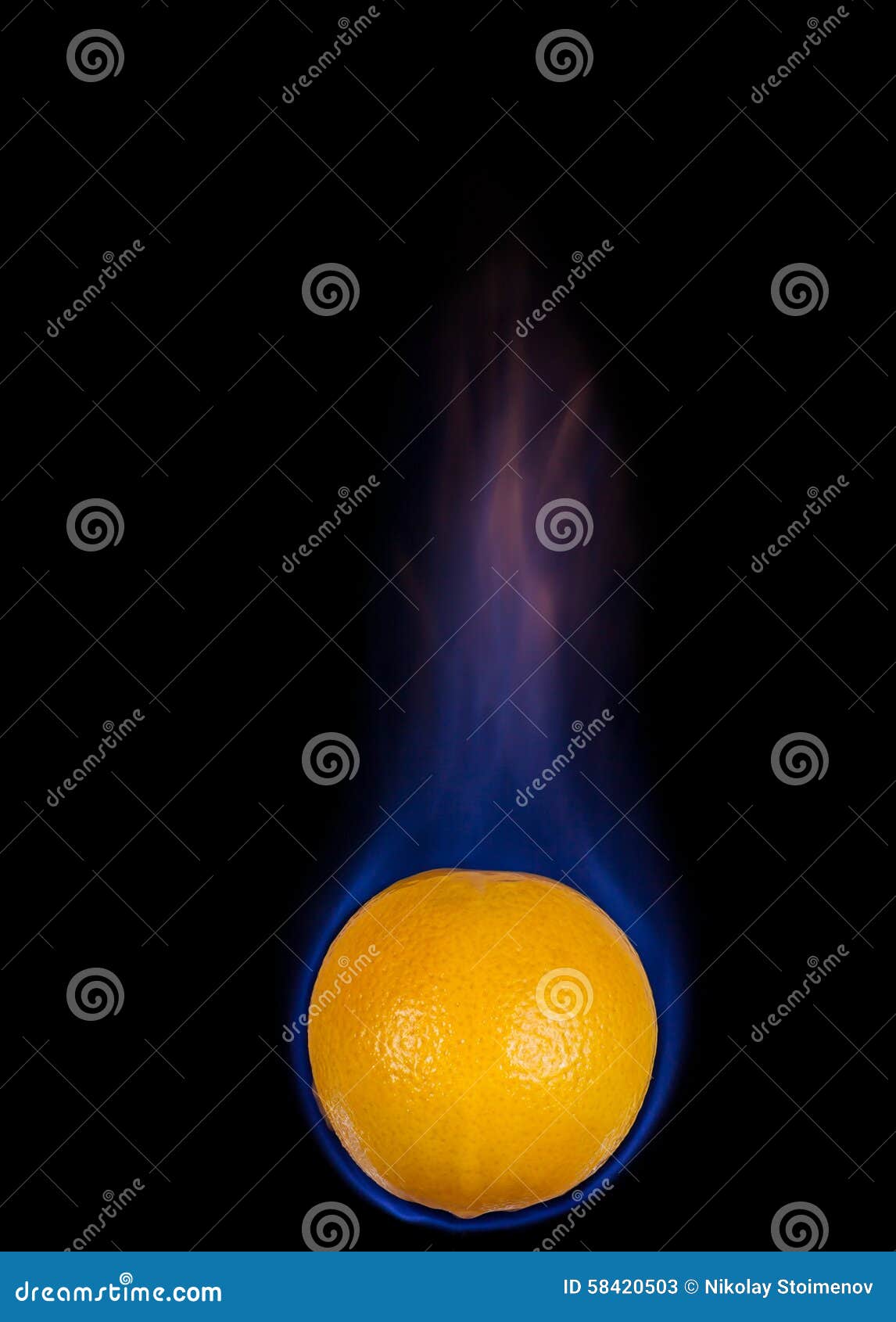 Orange on fire stock image. Image of burn, fire, hell - 58420503
