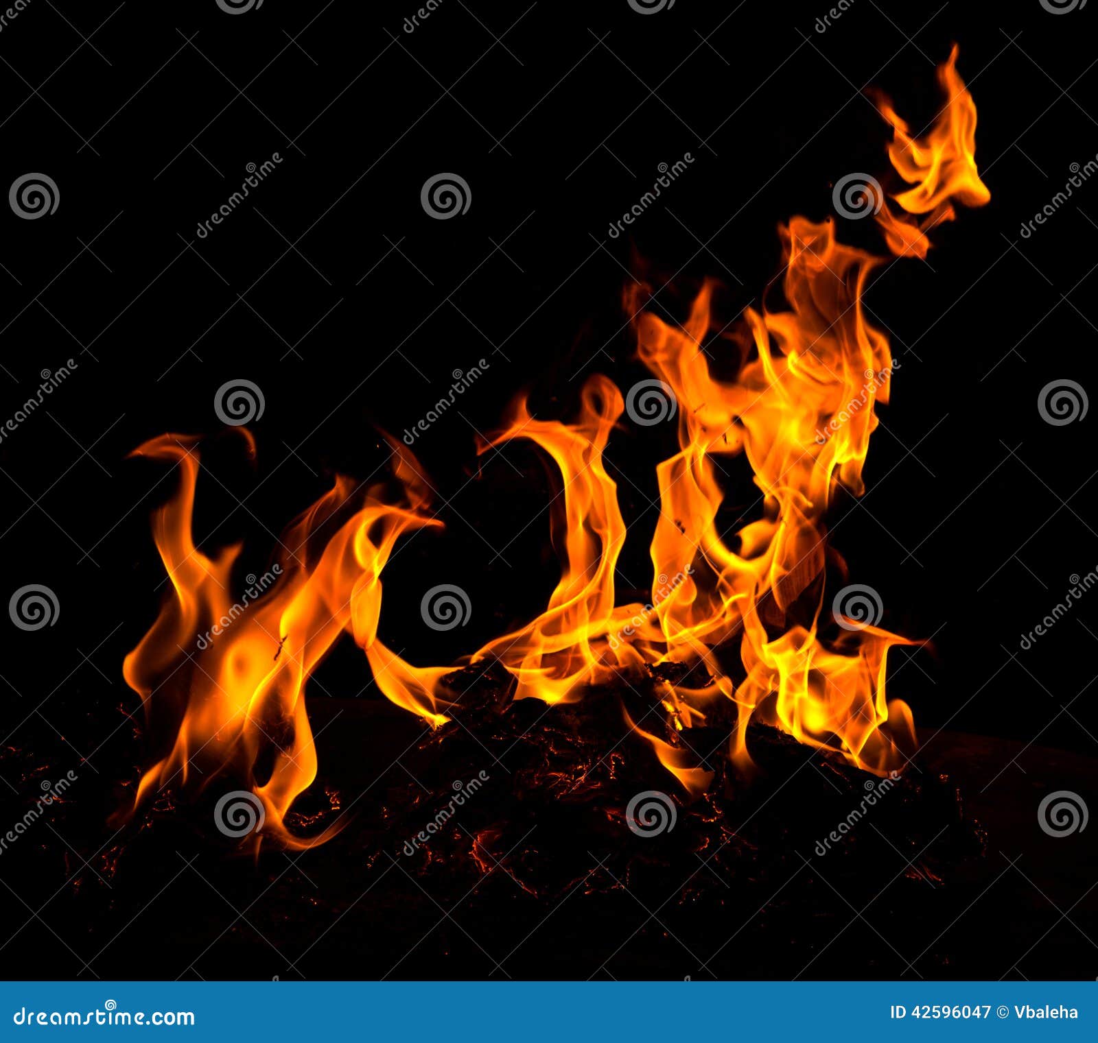 Orange fire flames stock image. Image of bright, glowing - 42596047