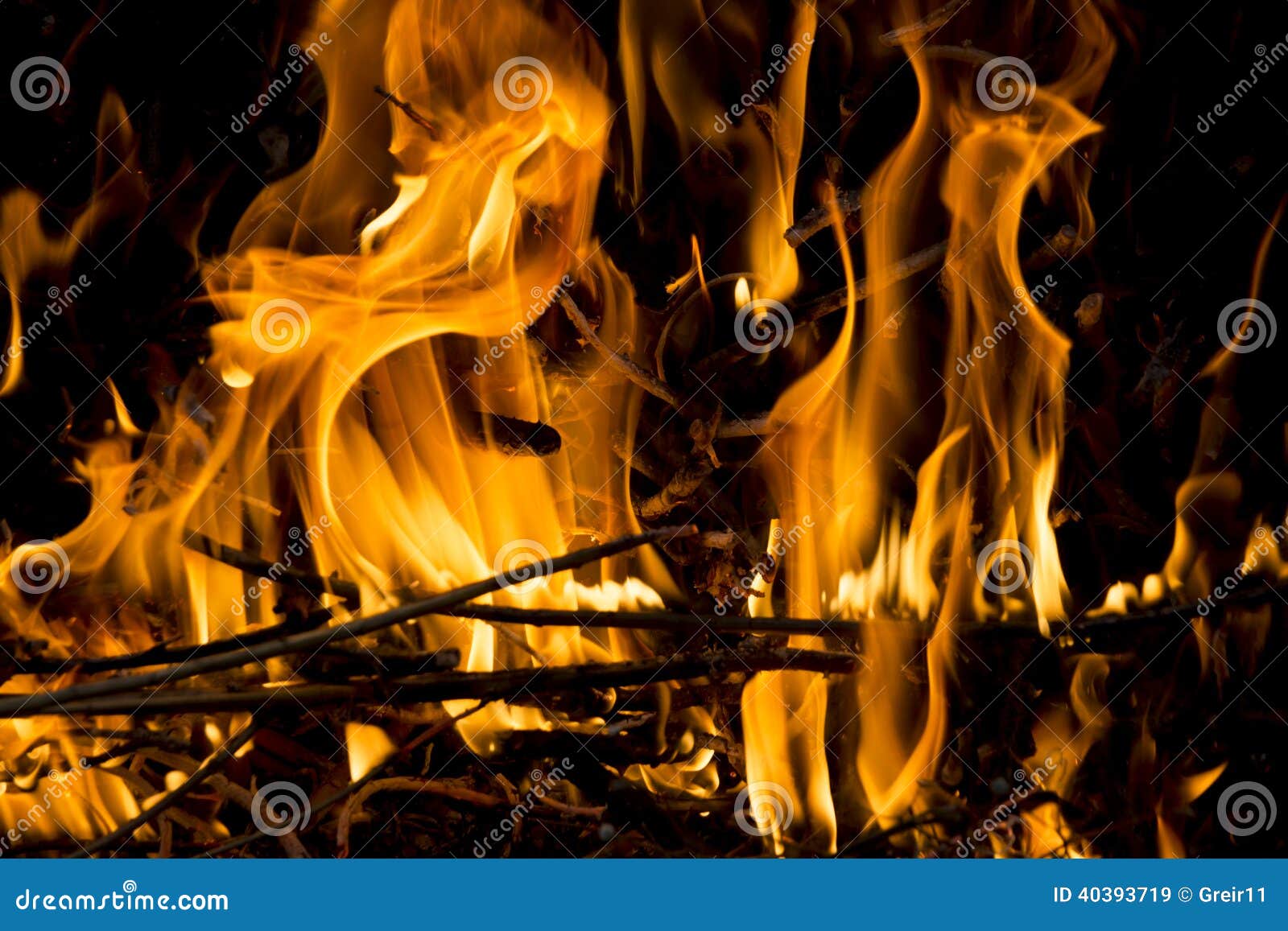 Orange fire flames stock image. Image of texture, heat - 40393719