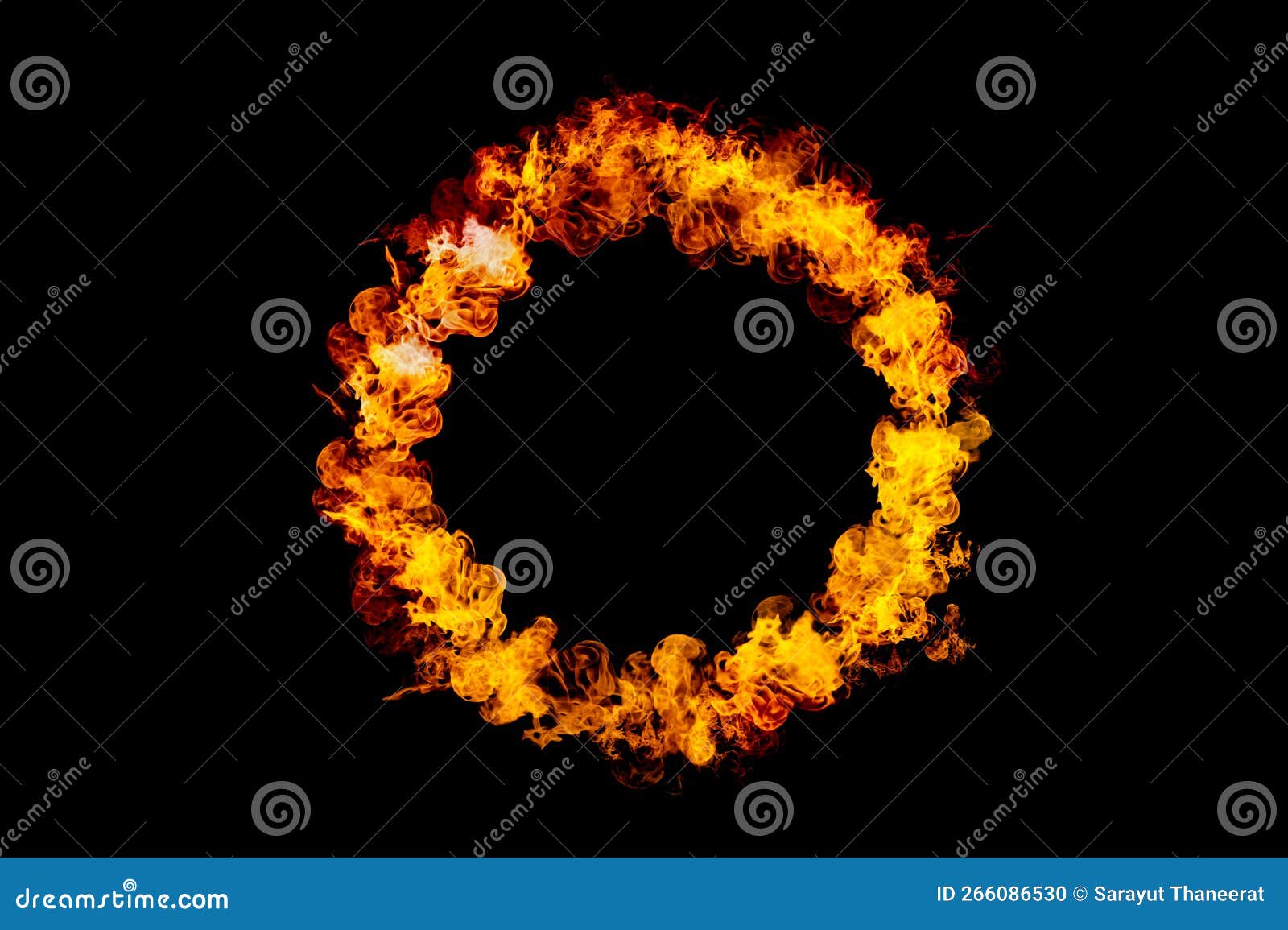 Flame In Circle Stock Photo | CartoonDealer.com #126399378