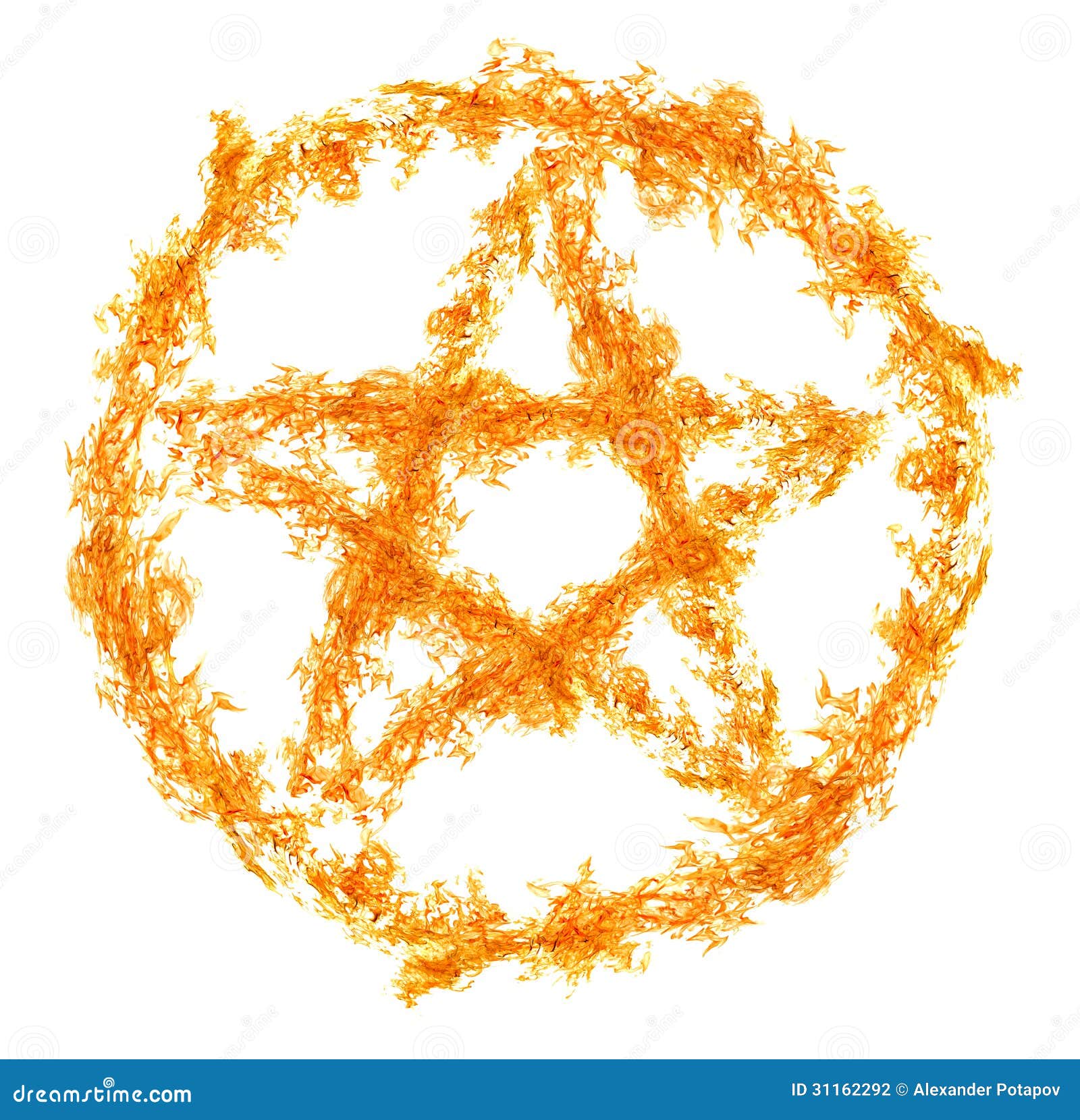 Set Of Pentagram Isolated On Transparent Background. Vector ...