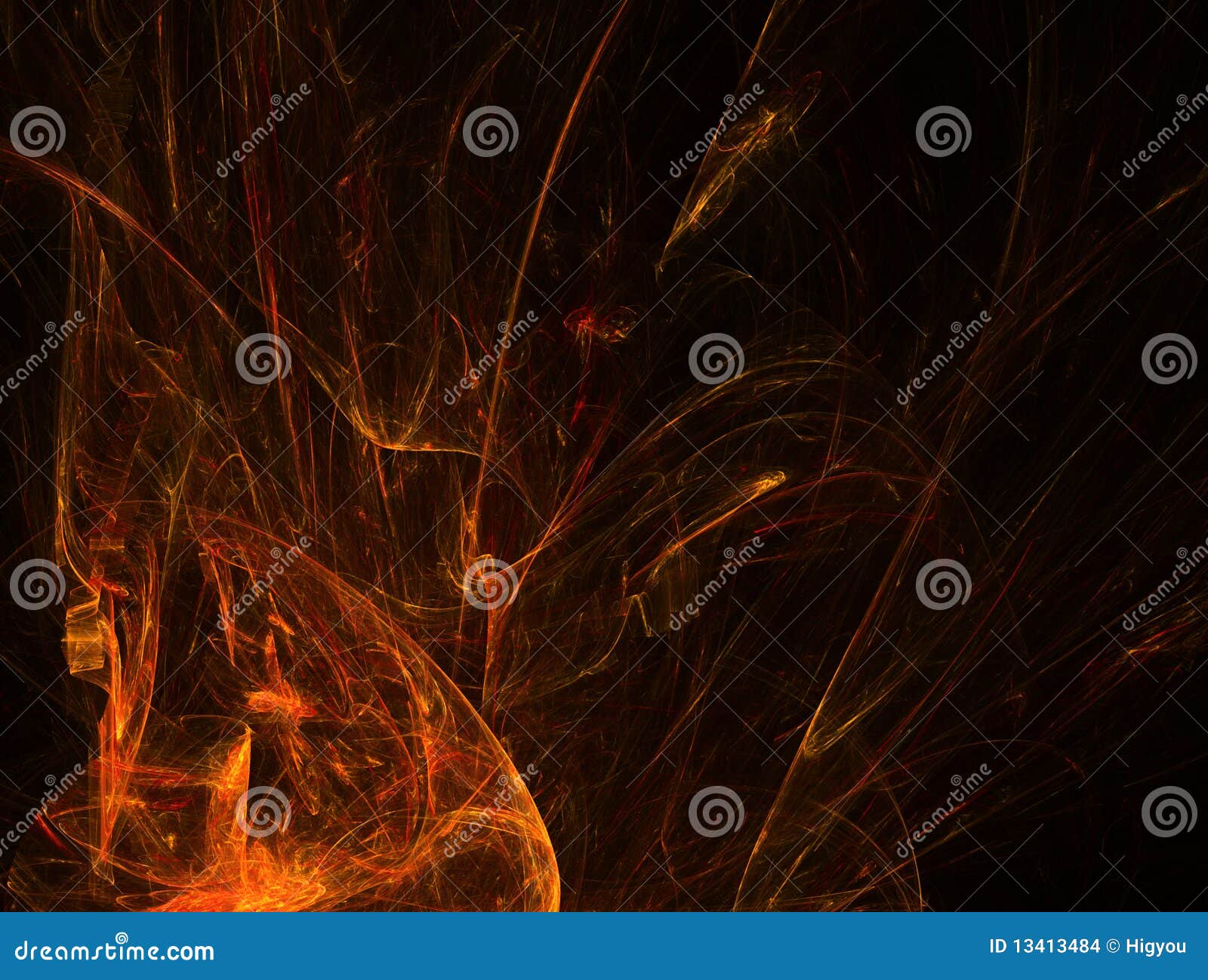 Orange Flame Spark stock illustration. Illustration of flow - 13413484