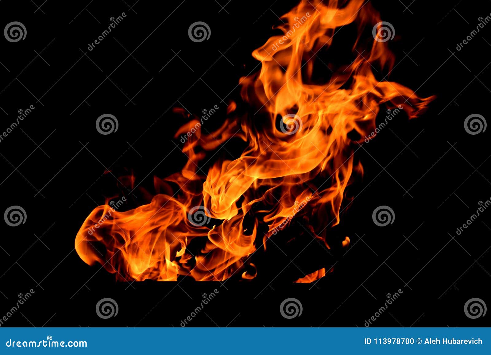 Orange flames stock photo. Image of hell, fire, warm - 113978700