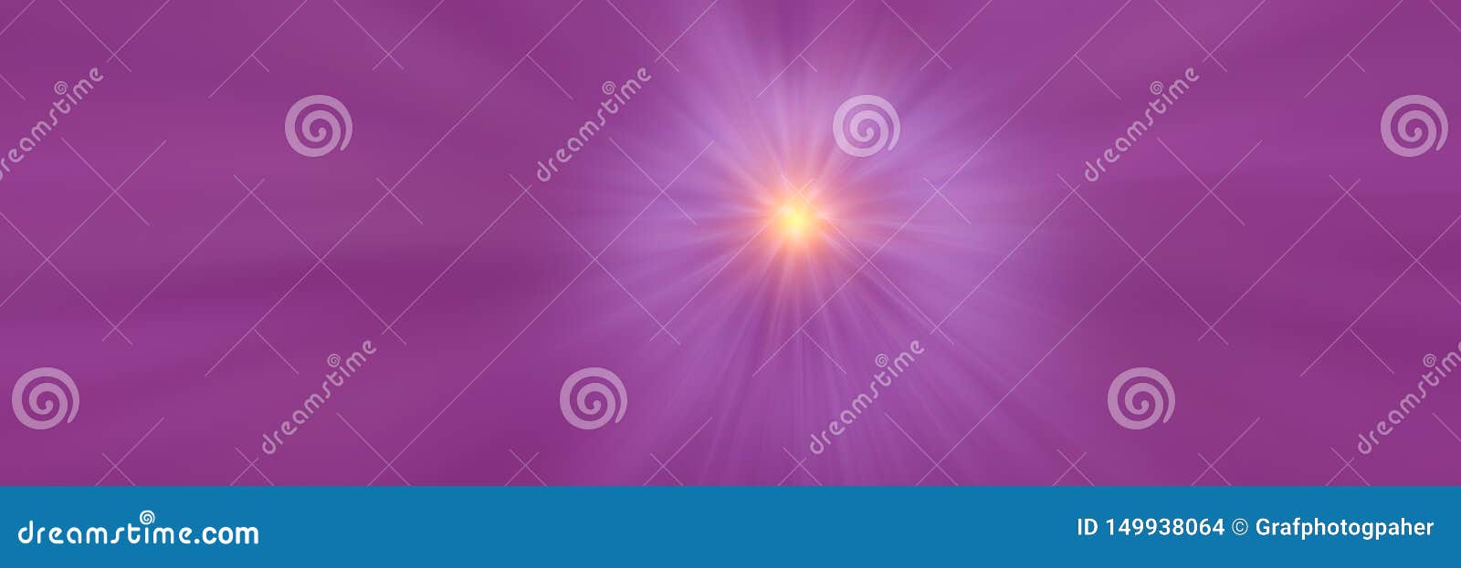 Orange Flash and Rays on Lilac Background, Abstract Background Stock ...
