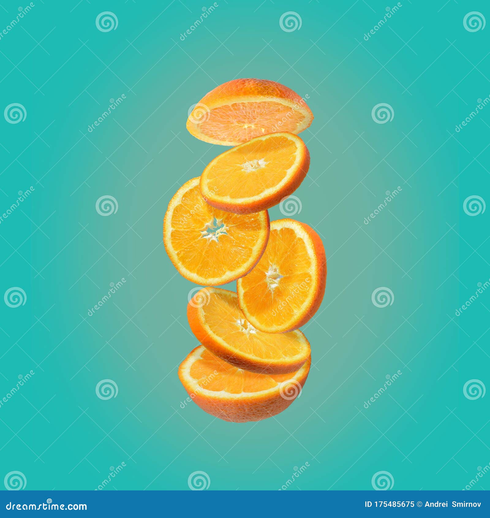 Orange stock image. Image of plant, slice, citrous, abstract - 175485675