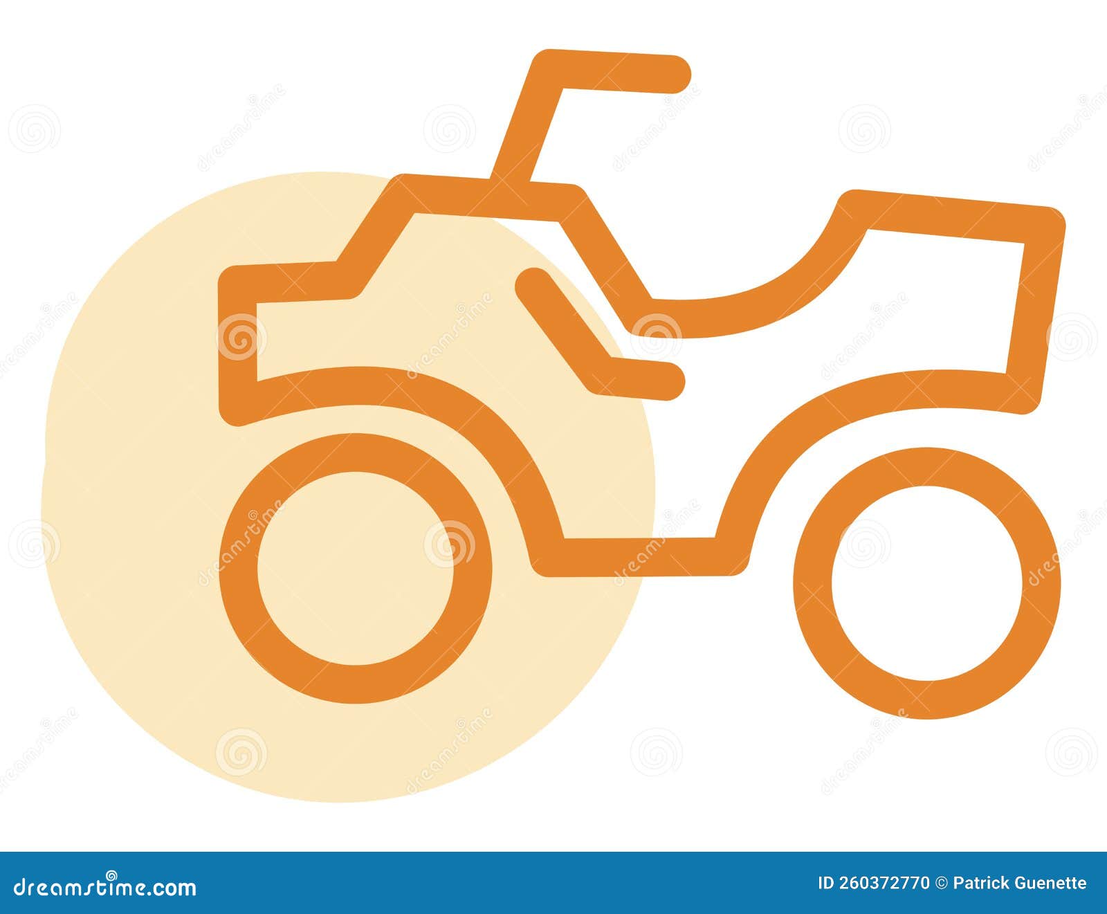 Two Wheeler Icon, White Background. Vector Illustration | CartoonDealer ...