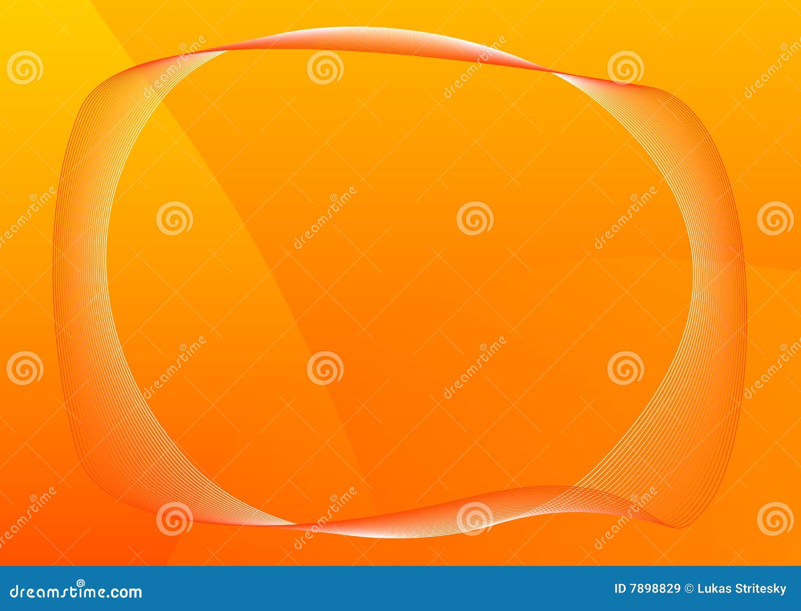Orange Frame Royalty-Free Stock Photo | CartoonDealer.com #590391