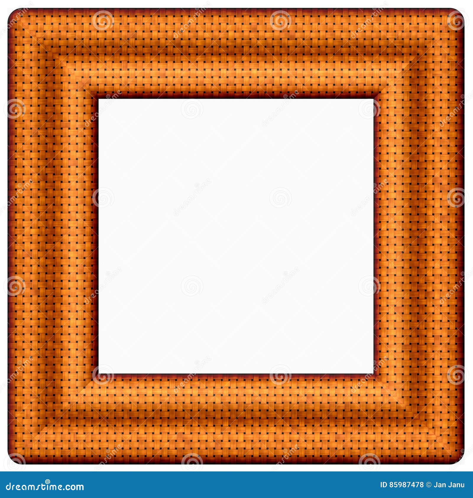 Orange frame stock illustration. Illustration of canvas - 85987478